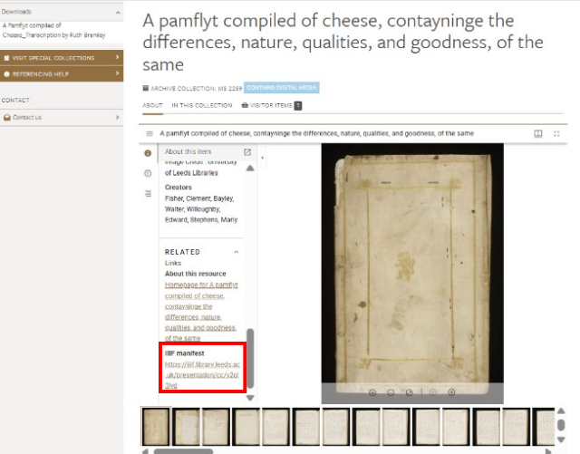 University of Leeds Libraries' Cultural Collections — IIIF ...
